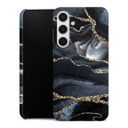 DeinDesign Galaxy S24+ Handy Premium Case Smartphone Handyh&uuml;lle Schutzh&uuml;lle gl&auml;nzend Marble Trends Glitzer Premium Case