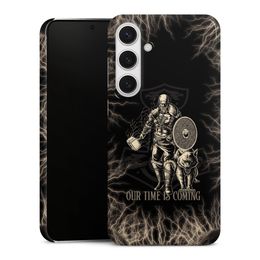 DeinDesign Galaxy S24+ Handy Premium Case Smartphone Handyh&uuml;lle Schutzh&uuml;lle gl&auml;nzend Tv Show Designs Wikinger Vikings Premium Case