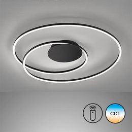 Fischer und Honsel FISCHER & HONSEL LED Deckenleuchte "Holy", beige (sandschwarz), 1, &Oslash; 49cm, 1 Stk., Leuchten, LED Deckenleuchte