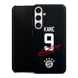 DeinDesign Galaxy S24+ Handy Premium Case Smartphone Handyh&uuml;lle Schutzh&uuml;lle gl&auml;nzend Fc Bayern M&uuml;nchen Harry Kane Jersey Premium Case