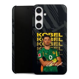 DeinDesign Galaxy S24+ Handy Premium Case Smartphone Handyh&uuml;lle Schutzh&uuml;lle gl&auml;nzend Borussia Dortmund Gregor Kobel Bvb Premium Case