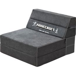 Schlafsofa Phoenix, grau, B:119cm H:80cm, 100% Polyester, Sofas, Schlafsofa