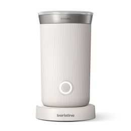 PHILIPS BARISTINA Milchaufsch&auml;umer "BAR311, Antihaftbeschichtung, leichte Reinigung", wei&szlig;, B:11,2cm H:19,5cm T:11,2cm, Milchaufsch&auml;umer, warmer und kalter Milchschaum, 120 ml Fassungsverm&ouml;gen
