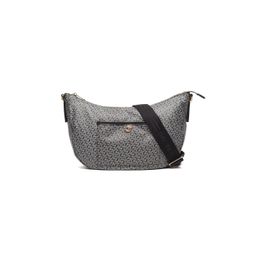 Schultertasche GATTINONI "Helix Medium Hobo Bag Damen", Damen, Gr. B/H/T: 15cm x 24cm onesize, schwarz, Polyurethan, Taschen Schultertasche, Schultertasche Damen, Shopper, Handtasche, Fashion, Lifestyle, Sale
