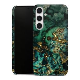 DeinDesign Galaxy S24+ Handy Premium Case Smartphone Handyh&uuml;lle Schutzh&uuml;lle gl&auml;nzend Muster Glitzer Marble Premium Case