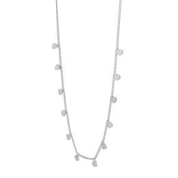 Adelia&acute;s Kette ohne Anh&auml;nger ADELIA&acute;S "Damen Halskette mit Anh&auml;nger &ndash; Herz aus Edelstahl", silber, Halsketten, Damen, 45cm, Edelstahl, Zum Verschenken &ndash; passend f&uuml;r viele Anl&auml;sse