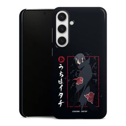 DeinDesign Galaxy S24+ Handy Premium Case Smartphone Handyh&uuml;lle Schutzh&uuml;lle gl&auml;nzend Official Licensed Product Naruto Shippuden Itachi Uchiha Premium Case