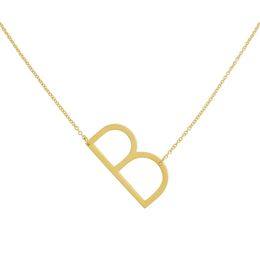 Adelia&acute;s Kette ohne Anh&auml;nger ADELIA&acute;S "Damen Halskette mit Anh&auml;nger &ndash; Buchstabe aus Edelstahl", gold, Halsketten, Damen, 48cm, Edelstahl, Zum Verschenken &ndash; ideal zum einfach so