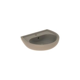 Geberit Waschtisch Renova 60x49cm, beige, m Hahnloch, mit &Uuml;berlauf (223060080)