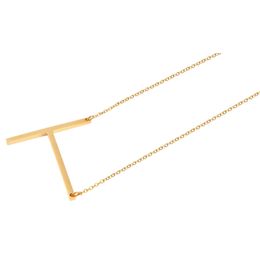 Adelia&acute;s Kette ohne Anh&auml;nger ADELIA&acute;S "Damen Halskette mit Anh&auml;nger &ndash; Buchstabe aus Edelstahl", gold, Halsketten, Damen, 48cm, Edelstahl, Ein kleines Geschenk mit gro&szlig;er Wirkung