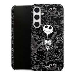 DeinDesign Galaxy S24+ Handy Premium Case Smartphone Handyh&uuml;lle Schutzh&uuml;lle gl&auml;nzend Disney Nightmare Before Christmas Halloween Premium Case