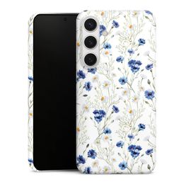 DeinDesign Galaxy S24+ Handy Premium Case Smartphone Handyh&uuml;lle Schutzh&uuml;lle gl&auml;nzend Flowers Muster Flower Premium Case
