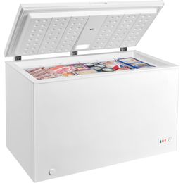 Hanseatic Gefriertruhe "HGT128A", Energieeffizienz: A (A-G), silber (wei&szlig;), B/H/T: 128,5cm x 85cm x 69,6cm, Gefriertruhen, inkl. 3 Jahre Herstellergarantie, Topseller