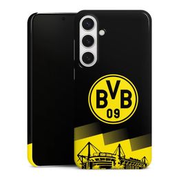 DeinDesign Galaxy S24+ Handy Premium Case Smartphone Handyh&uuml;lle Schutzh&uuml;lle gl&auml;nzend Borussia Dortmund Stadium Bvb Premium Case