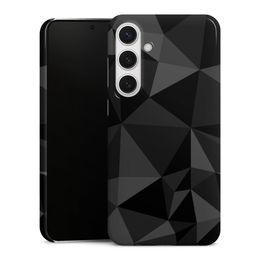 DeinDesign Galaxy S24+ Handy Premium Case Smartphone Handyh&uuml;lle Schutzh&uuml;lle gl&auml;nzend Abstract Muster Geometric Premium Case