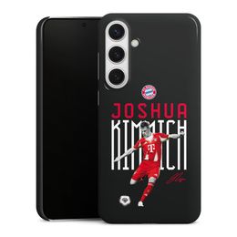 DeinDesign Galaxy S24+ Handy Premium Case Smartphone Handyh&uuml;lle Schutzh&uuml;lle gl&auml;nzend Official Licensed Product Fc Bayern M&uuml;nchen Kimmich Premium Case