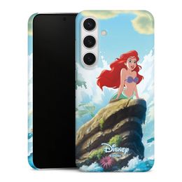 DeinDesign Galaxy S24+ Handy Premium Case Smartphone Handyh&uuml;lle Schutzh&uuml;lle gl&auml;nzend Official Licensed Product Arielle Die Meerjungfrau Mermaid Premium Case