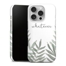 DeinDesign iPhone 16 Pro Handy Premium Case Smartphone Handyh&uuml;lle Schutzh&uuml;lle matt Water Colour Jungle Palm Tree Premium Case