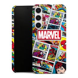 DeinDesign Galaxy S24+ Handy Premium Case Smartphone Handyh&uuml;lle Schutzh&uuml;lle gl&auml;nzend Muster Comic Marvel Premium Case