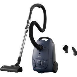 AEG Bodenstaubsauger "CLEAN 5000, hohe Saugleistung, AllFloor-Bodend&uuml;se", blau (denimblau), B:41,6cm H:22,8cm T:28,7cm, Bodenstaubsauger, AB51C1DB, aus 37 % Recyclingkunststoff, kompakte Gr&ouml;&szlig;e