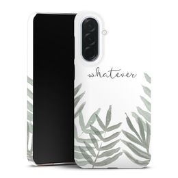 DeinDesign Galaxy A36 5G Handy Premium Case Smartphone Handyh&uuml;lle Schutzh&uuml;lle matt Water Colour Jungle Palm Tree Premium Case