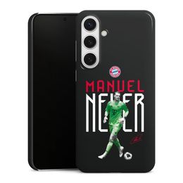 DeinDesign Galaxy S24+ Handy Premium Case Smartphone Handyh&uuml;lle Schutzh&uuml;lle gl&auml;nzend Manuel Neuer Fc Bayern M&uuml;nchen Official Licensed Product Premium Case