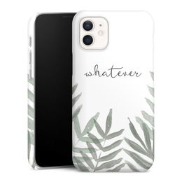 DeinDesign iPhone 12 mini Handy Premium Case Smartphone Handyh&uuml;lle Schutzh&uuml;lle gl&auml;nzend Water Colour Jungle Palm Tree Premium Case