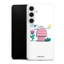 DeinDesign Galaxy S24+ Handy Premium Case Smartphone Handyh&uuml;lle Schutzh&uuml;lle gl&auml;nzend Snoopy Dog Official Licensed Product Premium Case
