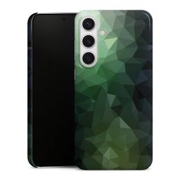 DeinDesign Galaxy S24+ Handy Premium Case Smartphone Handyh&uuml;lle Schutzh&uuml;lle gl&auml;nzend Tarnmuster Geometric Mosaic Premium Case