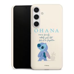 DeinDesign Galaxy S24+ Handy Premium Case Smartphone Handyh&uuml;lle Schutzh&uuml;lle gl&auml;nzend Lilo & Stitch Disney Official Licensed Product Premium Case