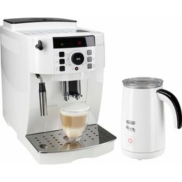 De'Longhi DE'LONGHI Kaffeevollautomat "Magnifica S ECAM 21.118.W", wei&szlig;, B:23,8cm H:35,1cm T:43cm, Kaffeevollautomaten, Direktwahltasten, Kegelmahlwerk (13 Mahlgrade), 15 Bar Pumpendruck, Kaffeevollautomat, Topseller