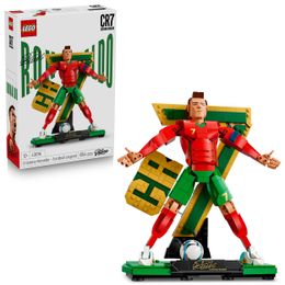 Konstruktionsspielsteine Lego "Cristiano Ronaldo &ndash; Fu&szlig;balllegende (43016), Lego Editions Football", bunt, Spielbausteine, Kinder, Kunststoff