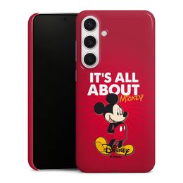 DeinDesign Galaxy S24+ Handy Premium Case Smartphone Handyh&uuml;lle Schutzh&uuml;lle gl&auml;nzend Disney Official Licensed Product Mouse Premium Case