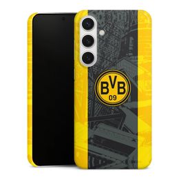 DeinDesign Galaxy S24+ Handy Premium Case Smartphone Handyh&uuml;lle Schutzh&uuml;lle gl&auml;nzend Bvb Borussia Dortmund Stadium Premium Case