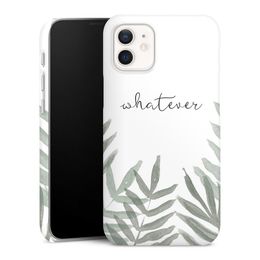 DeinDesign iPhone 12 mini Handy Premium Case Smartphone Handyh&uuml;lle Schutzh&uuml;lle matt Water Colour Jungle Palm Tree Premium Case