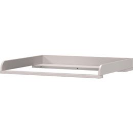Wickelaufsatz Germania "GW-Alkmaar", braun (kaschmir), B:89cm H:10cm T:77cm, Holzwerkstoff, Wickelaufs&auml;tze, Wickelaufsatz, mit GS-Zertifizierung