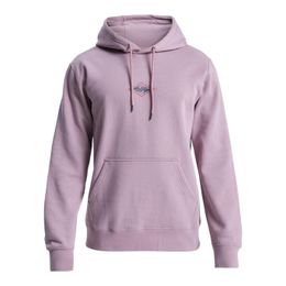 Kapuzensweatshirt Quiksilver "Graphic", Herren, Gr. M, rosa (elderberry), Obermaterial: 60% Baumwolle, 40% Polyester., Sweatshirts
