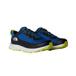 Wanderschuh The North Face "Y FASTPACK HIKER WP", Kinder, Gr. 36, schwarz (hero blau, tnf schwarz), Synthetik, Textil, Schuhe Wanderschuh, wasserdicht