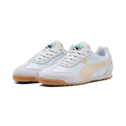 Sneaker Puma "ARIZONA NYLON", Damen, Gr. 37, silber mist, canvas, Puma gold, Textil, mehrfarbig, Schuhe Sneaker, f&uuml;r vielseitige Eins&auml;tze, mit Wildleder-Overlays, sportlicher Stil