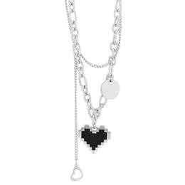 Adelia&acute;s Kette ohne Anh&auml;nger ADELIA&acute;S "Damen Halskette mit Anh&auml;nger &ndash; aus Edelstahl", silber, Halsketten, Damen, 43cm, Edelstahl, Sch&ouml;ne Geschenkidee zum einfach so