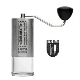 COMANDANTE C40 MK4 Handm&uuml;hle, LAB Series Nitro Blade , manuelle Kaffeem&uuml;hle