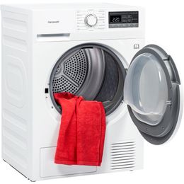 Hanseatic W&auml;rmepumpentrockner "HWT8EGT", Energieeffizienz: E (A-G), wei&szlig;, B:60cm H:85cm T:60cm, Trockner, inkl. 3 Jahre Herstellergarantie, Topseller