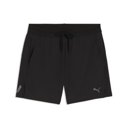 Trainingsshorts Puma "PWRMODE Shorts Herren", Herren, Gr. 4XL, Normalgr&ouml;&szlig;en, schwarz, Obermaterial: 87% Polyester, 13% Elasthan. Taschenfutter: 100% Polyester. Unterer Bund: 89% Polyester, 11% Elasthan. Innere Tasche: 14% Elasthan, 86% Polyester, regular fit, Hosen