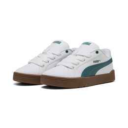 Sneaker Puma "Park Lifestyle Easy Sneakers Erwachsene", Herren, Gr. 37,5, wei&szlig; emerald ice gr&uuml;n, Obermaterial: Synthetik, Textil. Futter: Textil. Innensohle: Textil. Laufsohle: Gummi, Schuhe Sneaker