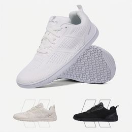 Barfu&szlig;schuh DOTALES "Easystep 2.0 Barfu&szlig;schuhe Damen & Herren", Damen, Gr. 36, Normalschaft, wei&szlig;, Baumwolle, Polyurethan, Basic, Schuhe Barfu&szlig;schuh, Das Original-Barfu&szlig; Sneaker, Minimalschuhe, Schnellverschluss