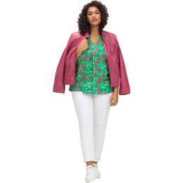 sheego Damen Jeggings mit breitem Gummibund, white denim, Gr&ouml;&szlig;e 46