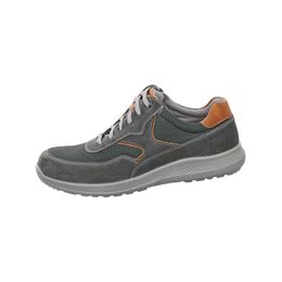 Sneaker Jomos "Herrenschuh shark", Herren, Gr. 41, grau (shark, tuareg), Obermaterial: 50% Rindsleder Leather cow. 50% Lammleder LEL., Schuhe Sneaker