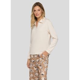 Print-Shirt Rabe "T-Shirt", Damen, Gr. 44, beige, 48%Polyester 47%Viskose 5%Elasthan, unifarben, gerade, Shirts