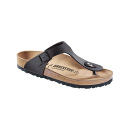 Sandale Birkenstock "Gizeh", Damen, Gr. 36, schwarz, Obermaterial: 100% sonstige Fasern AF., Schuhe Sandale