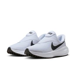 Laufschuh Nike "W REVOLUTION 8 EASYON", Damen, Gr. 38,5, wei&szlig;, schwarz, wolf grau, Synthetik, Textil, Schuhe Laufschuh